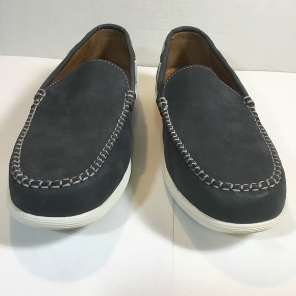 Sebago | Shoes | Mens Navy Blue Slip On Boat Shoes Nib | Poshmark